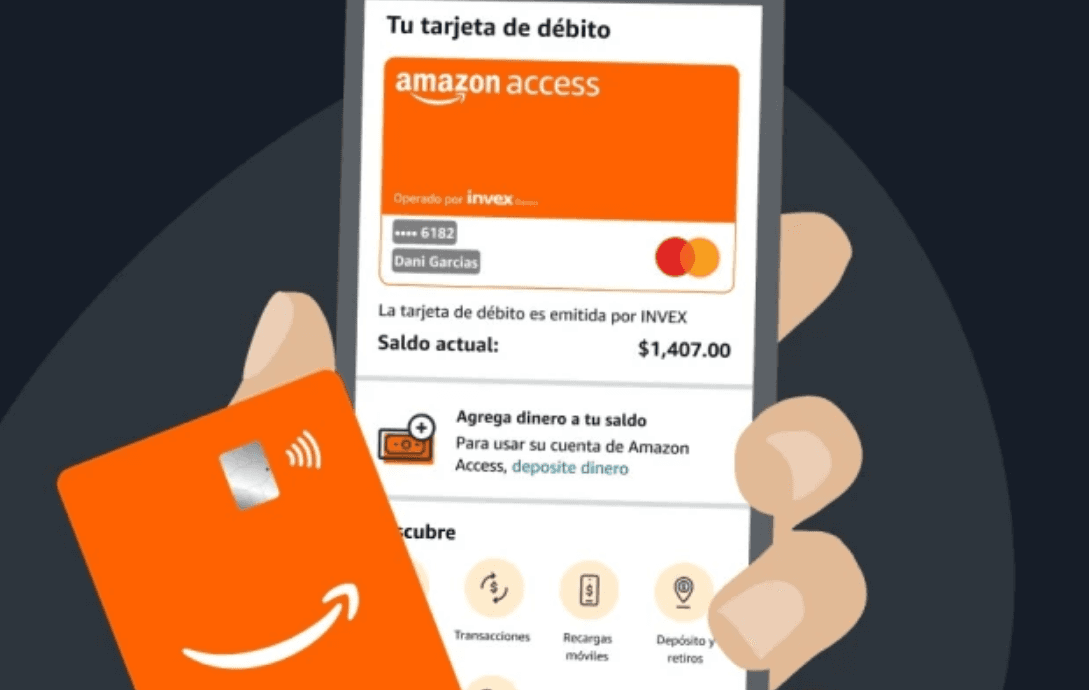 Amazon México lanza cuenta digital de la mano de INVEX y Mastercard